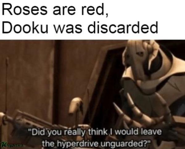 Hyperdrive do by guarded tho | /r/PrequelMemes | Prequel Memes | Know ...