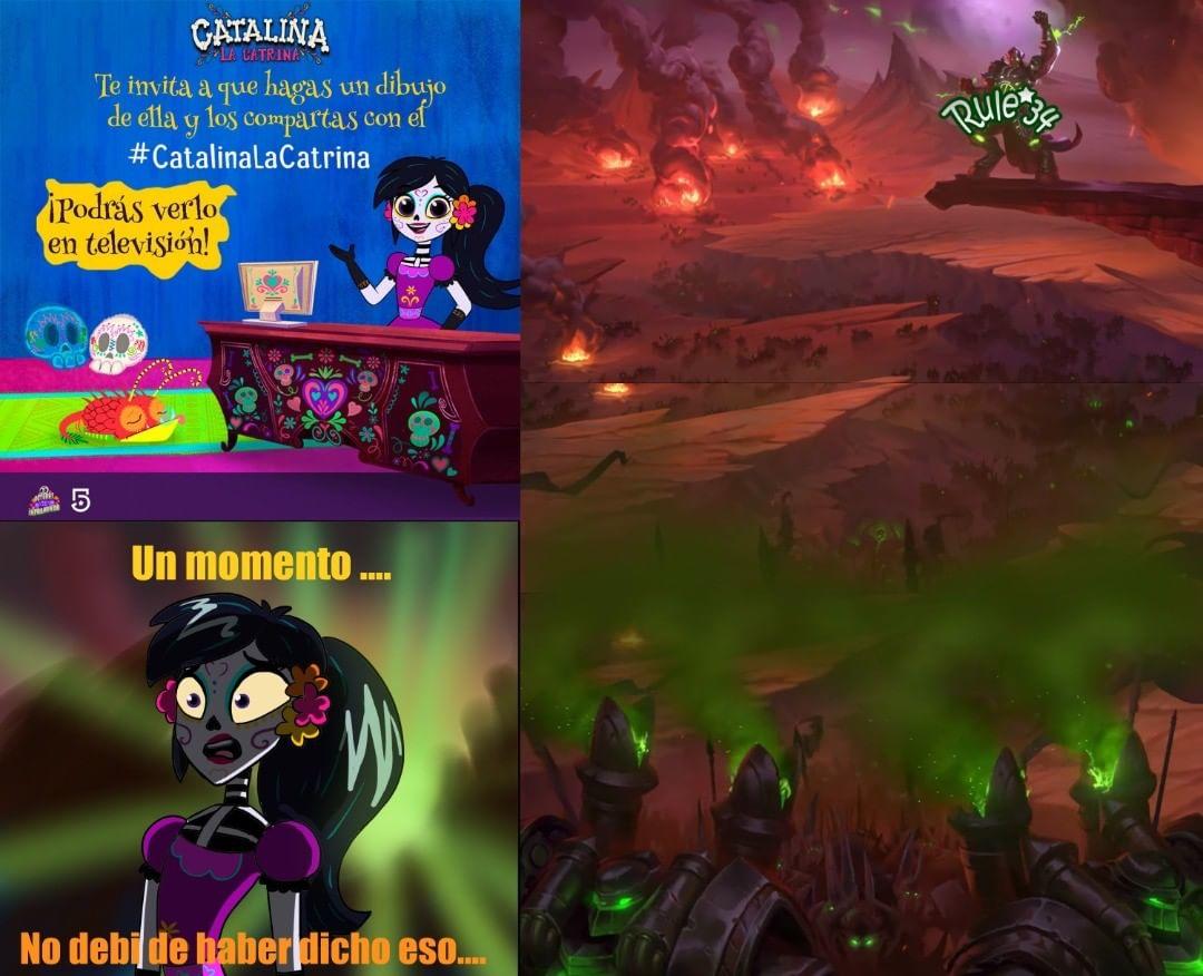 Wait a moment... I shouldn't have done that... | Catalina la Catrina ...