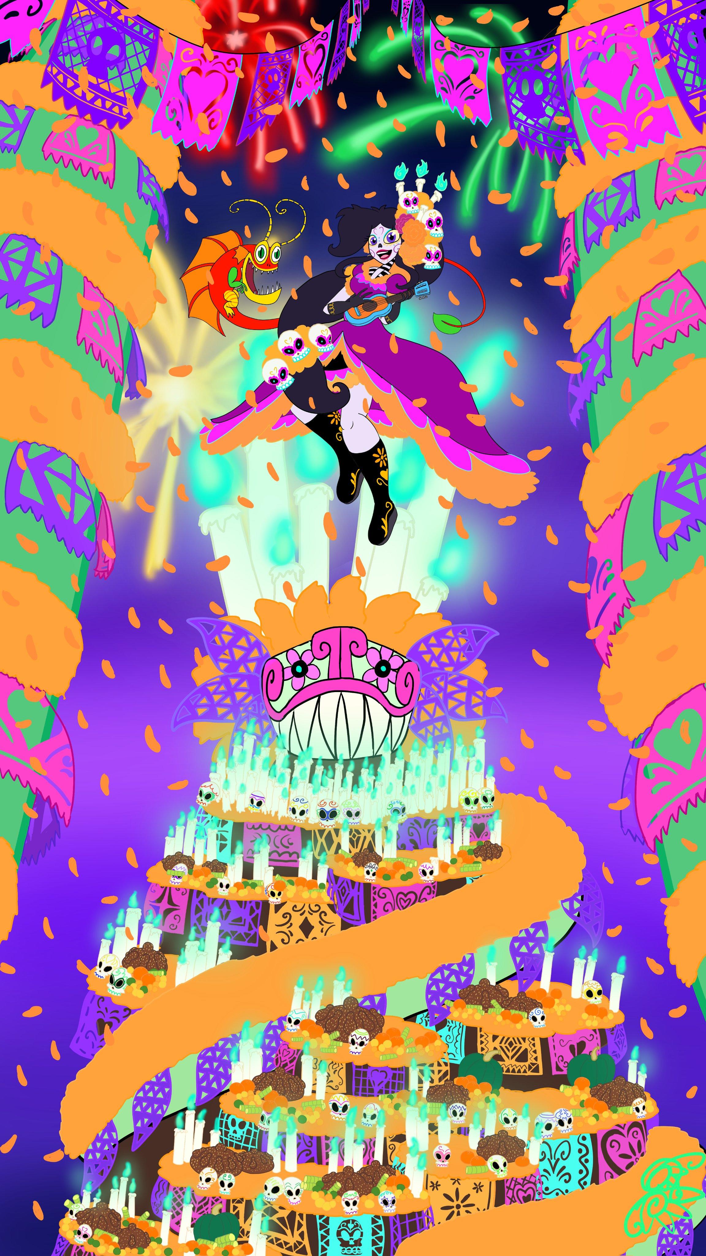 Today she will have her show! | Catalina la Catrina | Know Your Meme