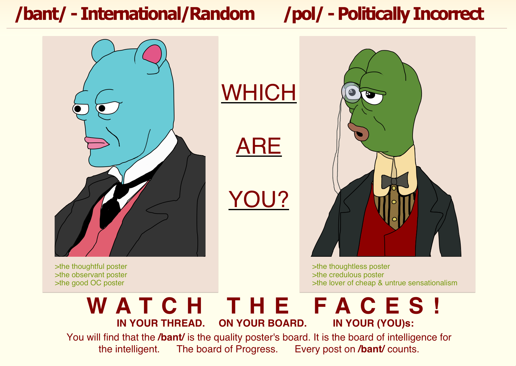 Blepe Observer vs Pepe Memer | 4chan | Know Your Meme