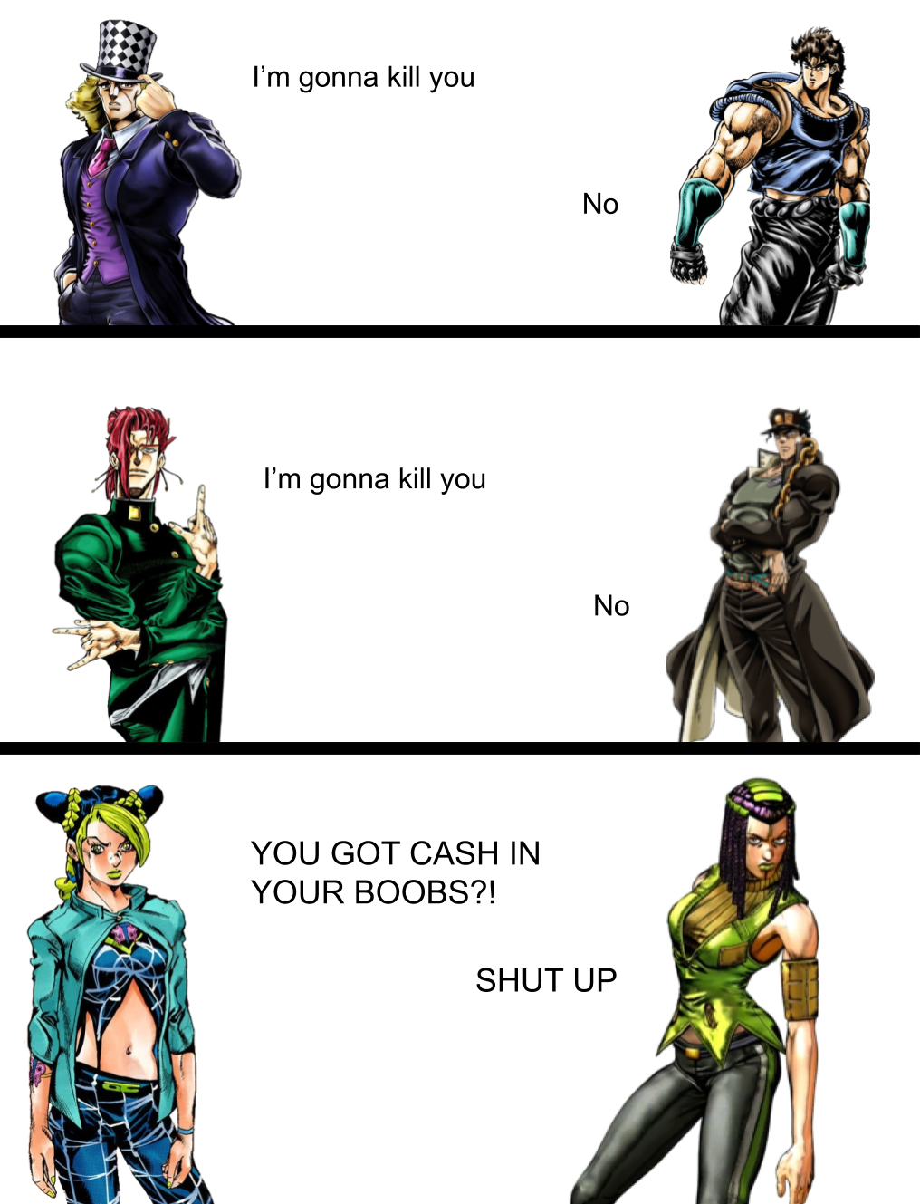 JoBro Introductions | /r/ShitPostCrusaders/ | JoJo's Bizarre Adventure ...