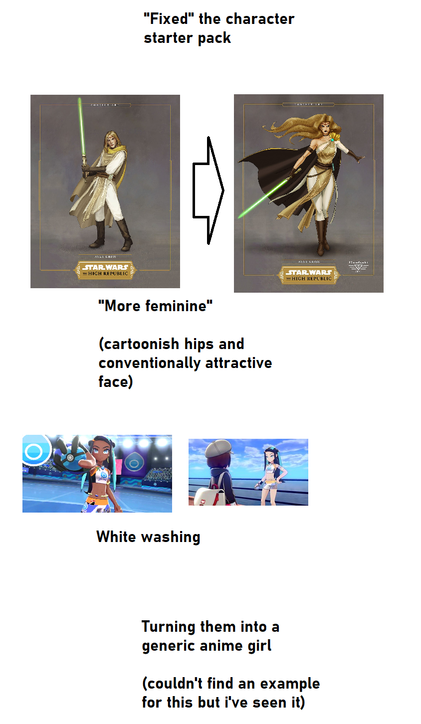 "Fixed" the character design starter pack | /r/starterpacks | Starter ...