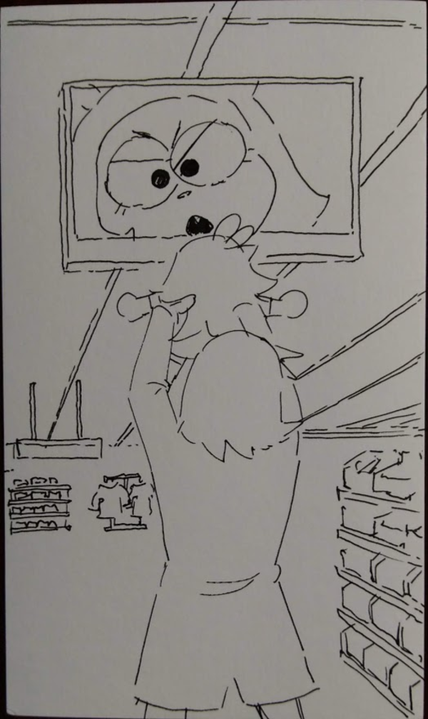 boss...? | Showing Baby to a Supermarket Camera | Know Your Meme