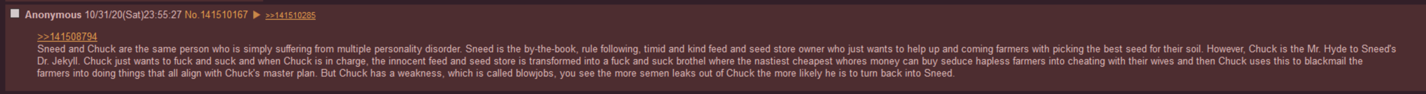 Dr. Sneed and Mr. Chuck | Sneed's Feed and Seed | Know Your Meme