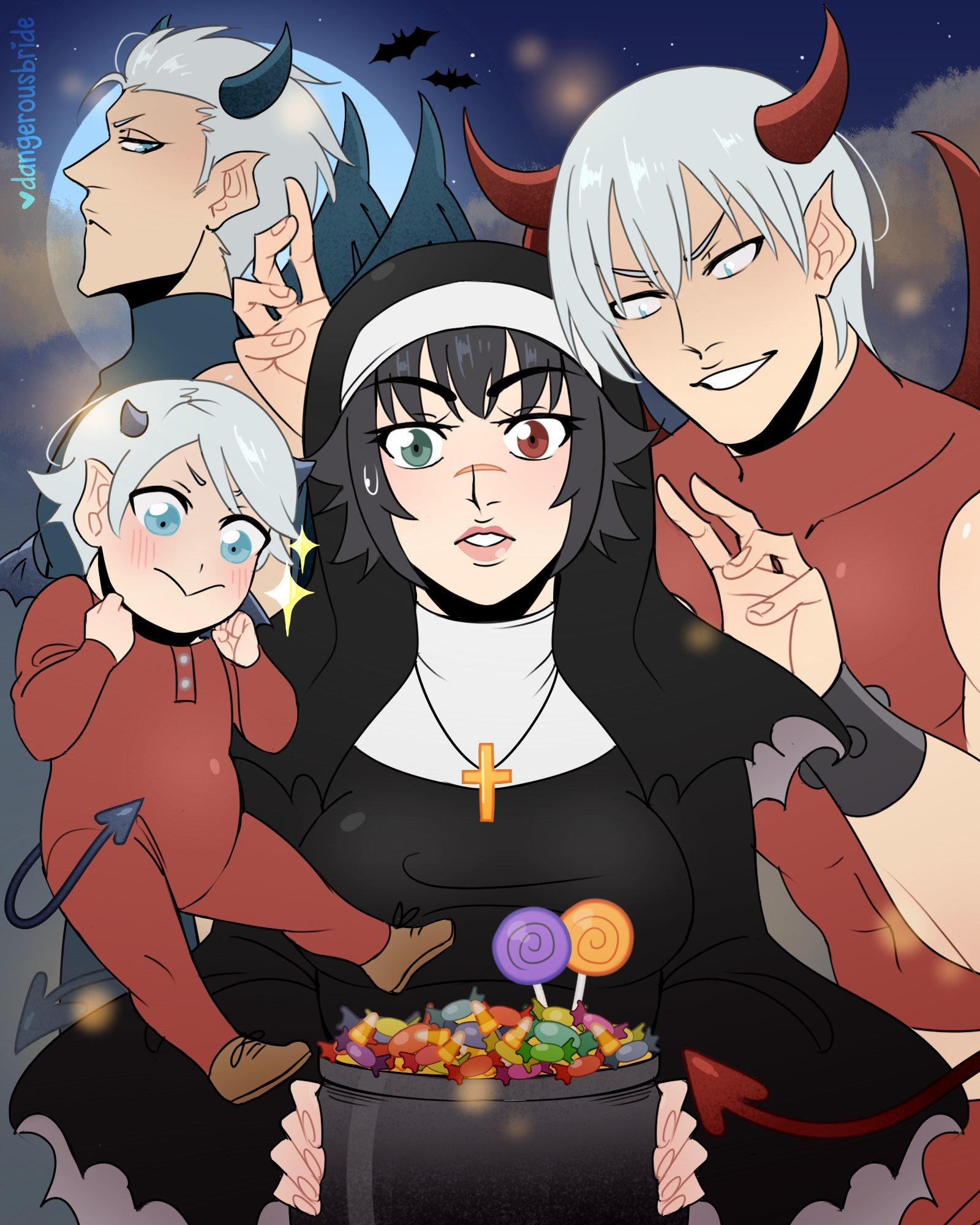 Sister Lady and the devils | Devil May Cry | Know Your Meme