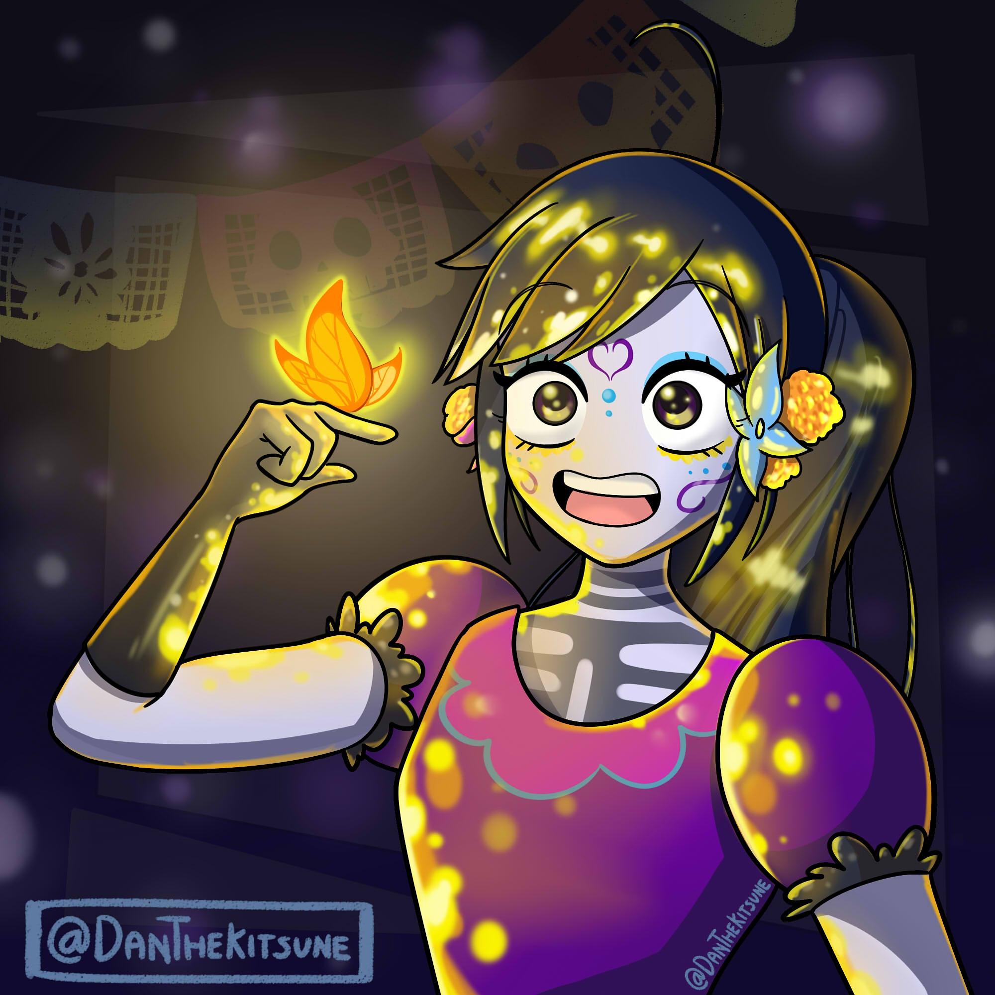 Les dejo una bonita Catalina La Catrina para celebrar. | Catalina la ...