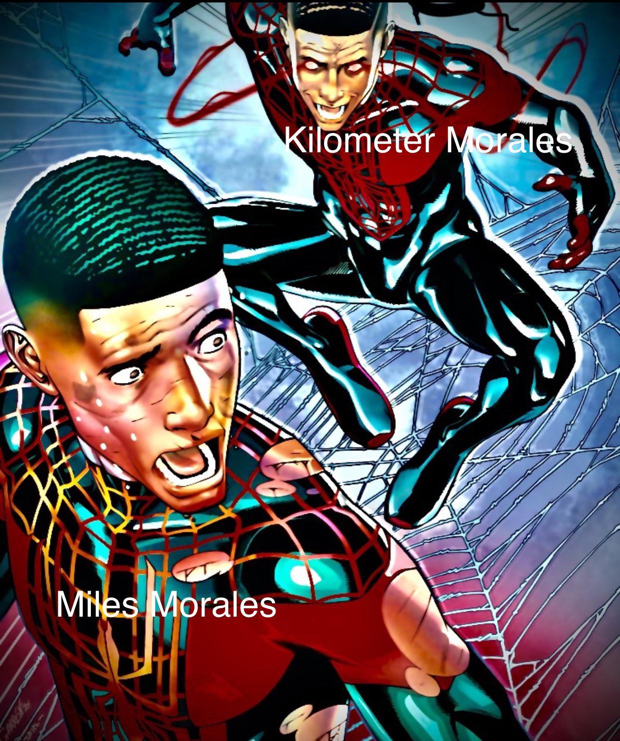 PS5 game villian | /r/dankmemes | Kilometers Morales / Miles Morales ...