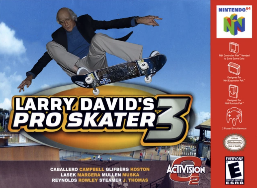 Larry David's Pro Skater | Tony Hawk | Know Your Meme