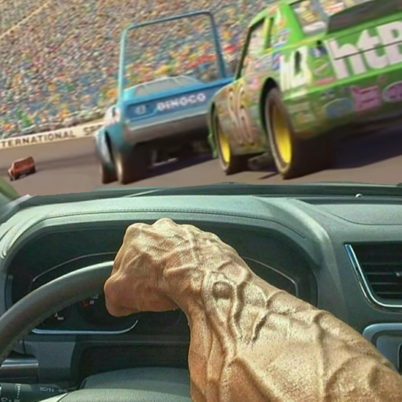 Chad Driver in Cars | Chad Driver | Know Your Meme