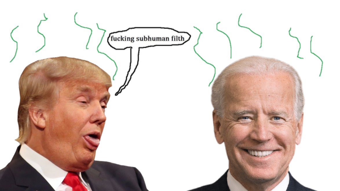 Trump vs Biden | Fucking Subhuman Filth | Know Your Meme