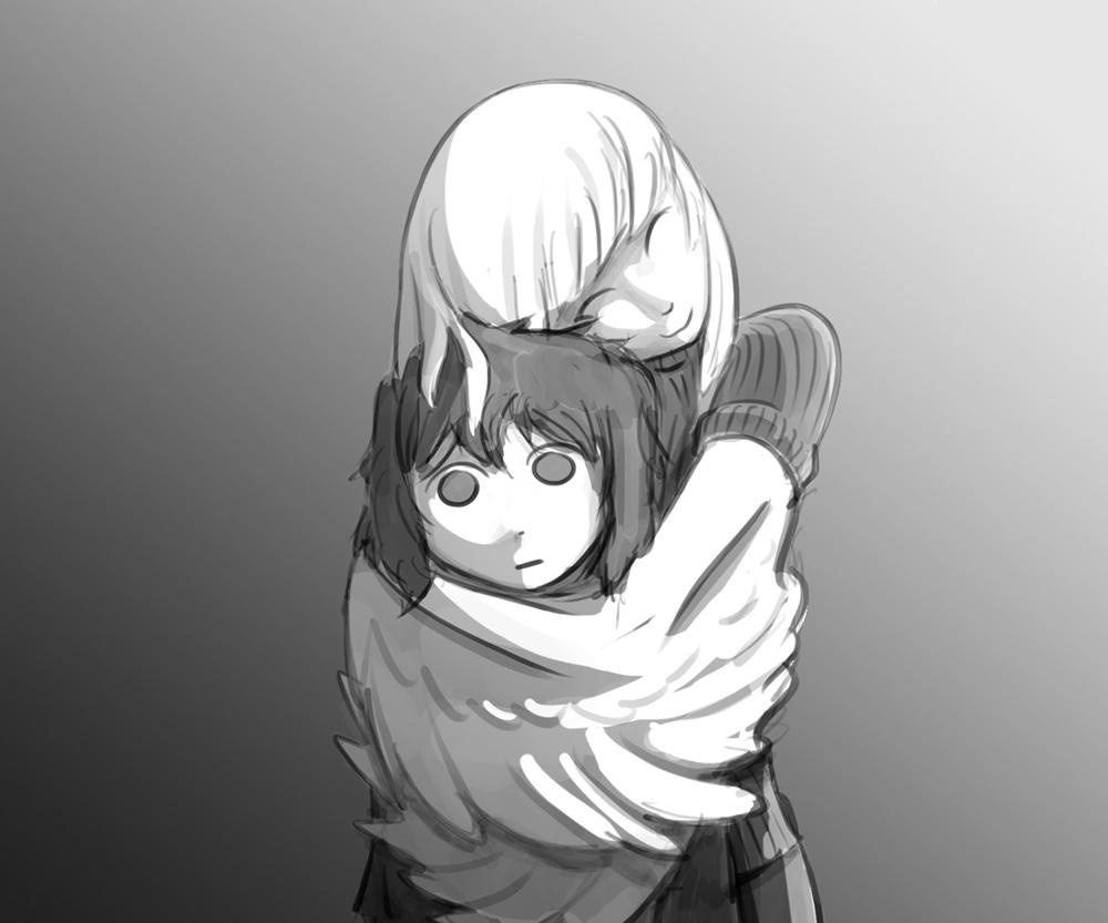 Owl hug sketch | Crow Anon | Know Your Meme