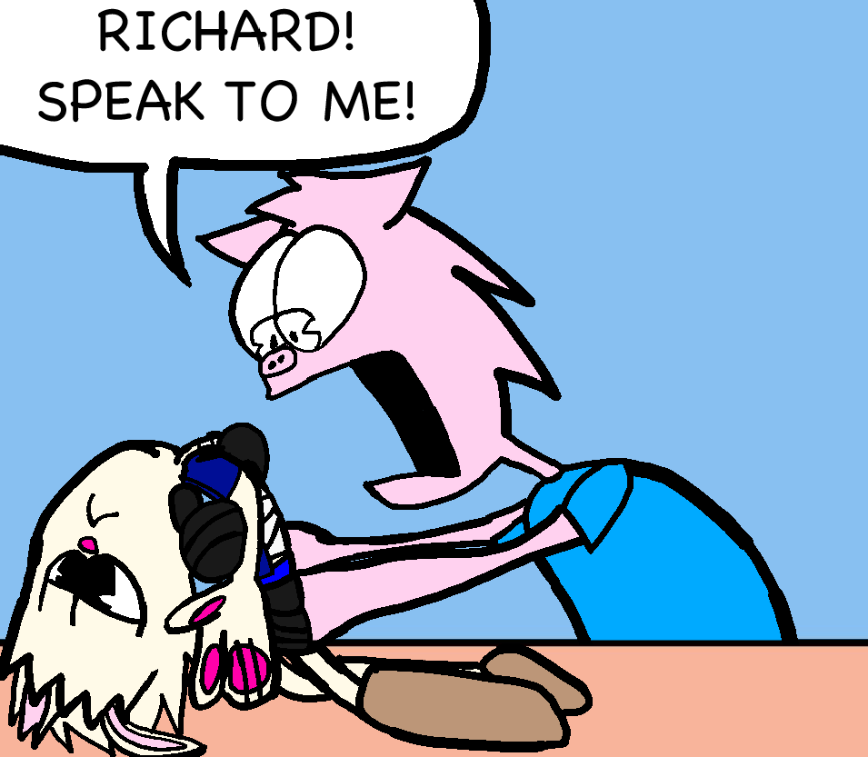 Deflated Richard Rabbit | Deflated Garfield | Know Your Meme