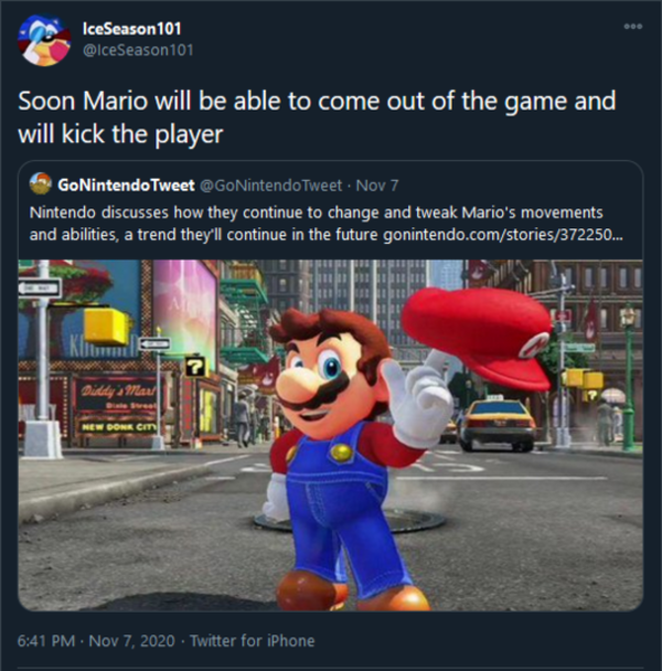 give me your liver | Super Mario | Know Your Meme