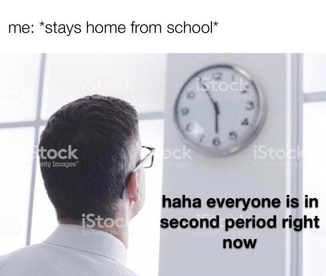 Staying Home from School | Me IRL | Know Your Meme