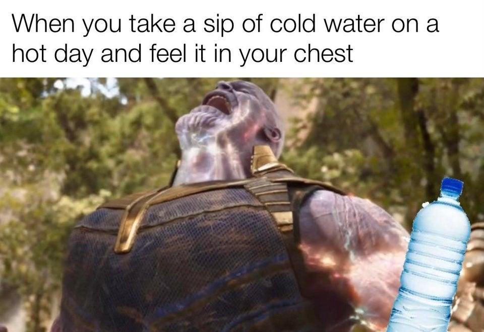 Cold Water | Me IRL | Know Your Meme