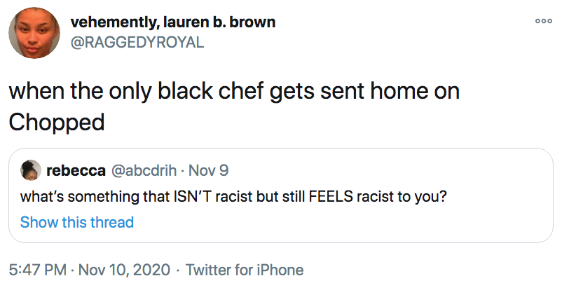 when the only black chef gets sent home on Chopped | What Is Something ...