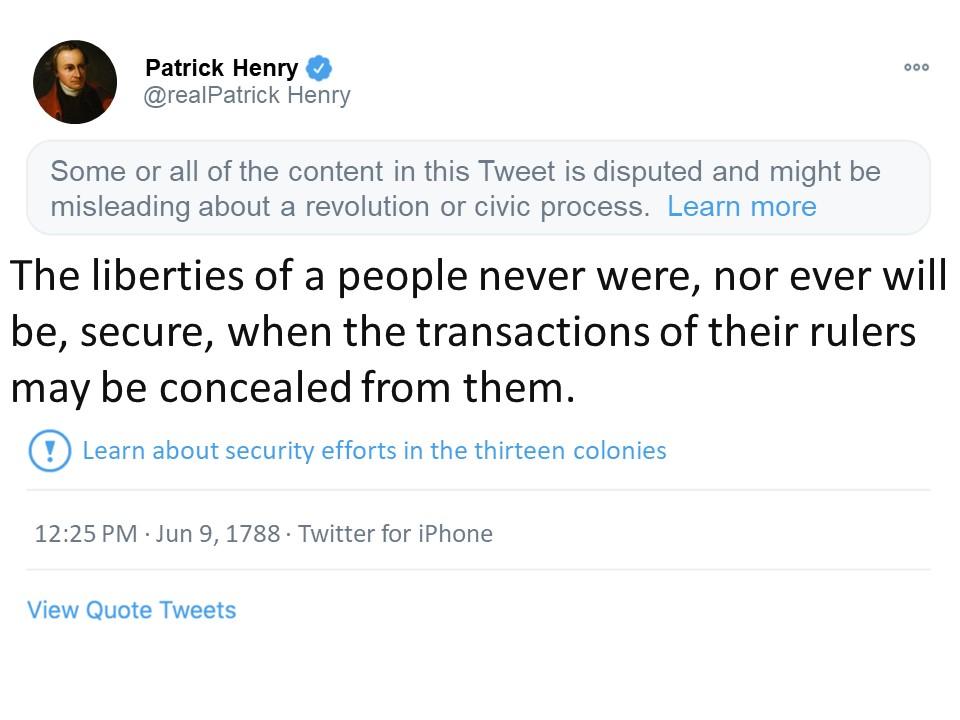 Ye Olde Oration Chirp | Twitter Fact-Checking Parodies | Know Your Meme