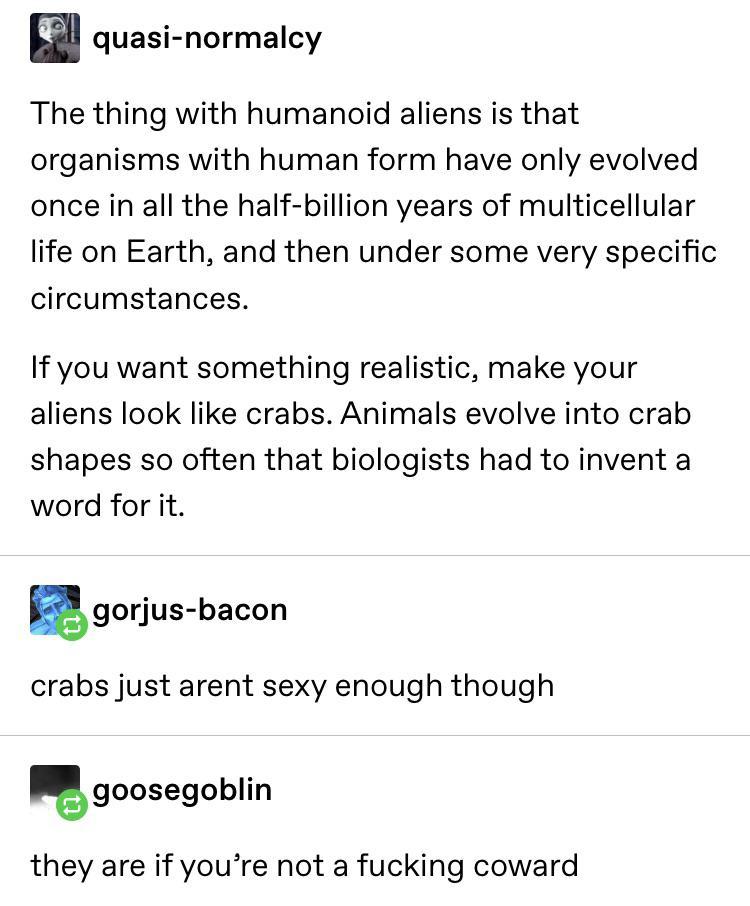 Carcinization | Carcinization | Know Your Meme