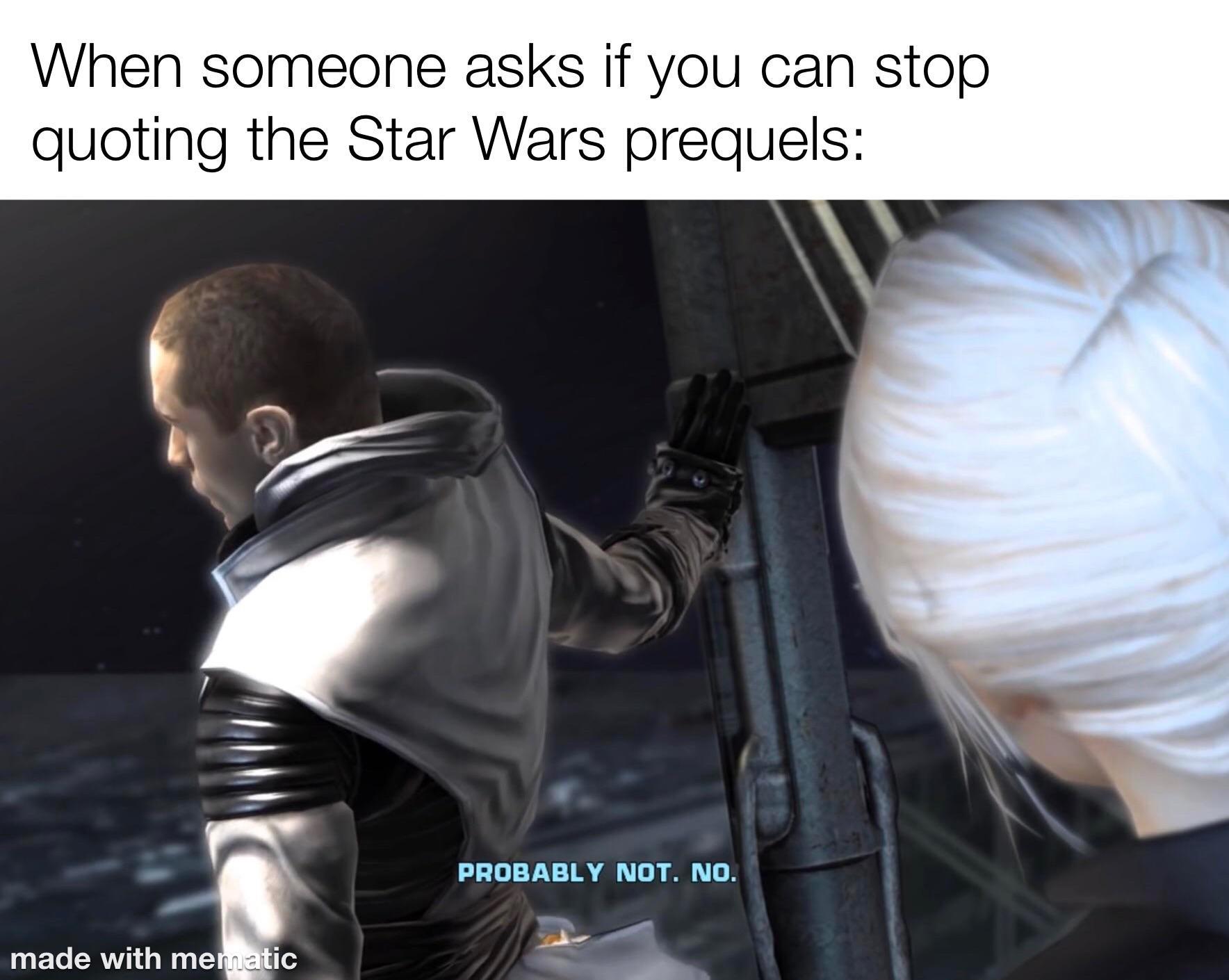 Are we blind? Deploy the Force Unleashed memes! | /r/PrequelMemes ...