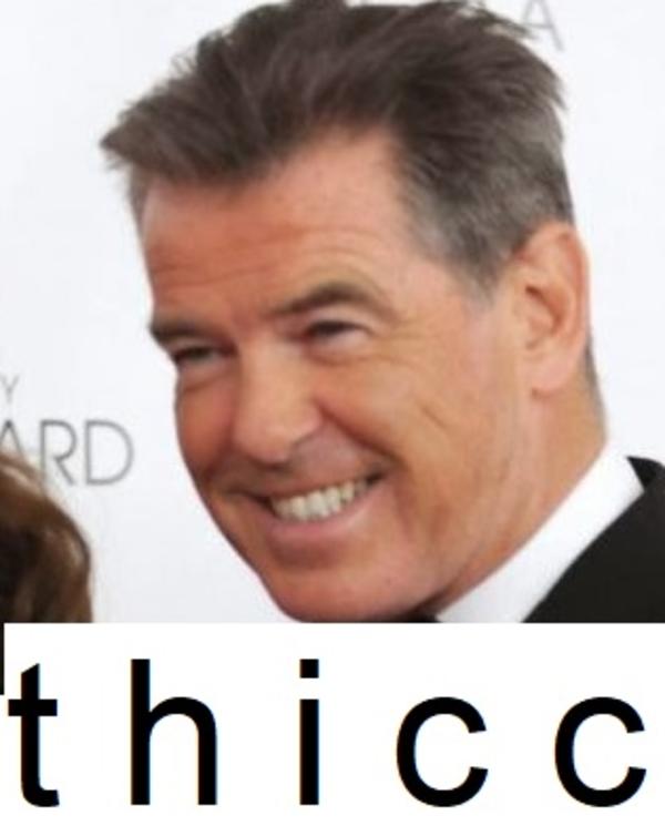 The Mick behind every Thiccpost | Pierce Brosnan / The Architect ...