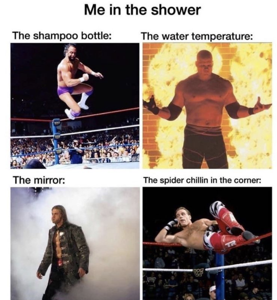 Me in the shower | Shampoo Bottle in the Shower | Know Your Meme