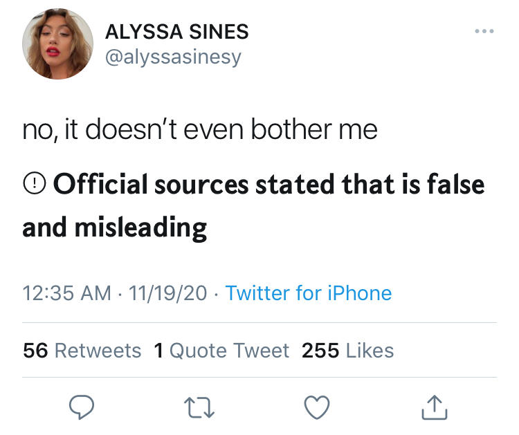 Unbothered | Twitter Fact-Checking Parodies | Know Your Meme