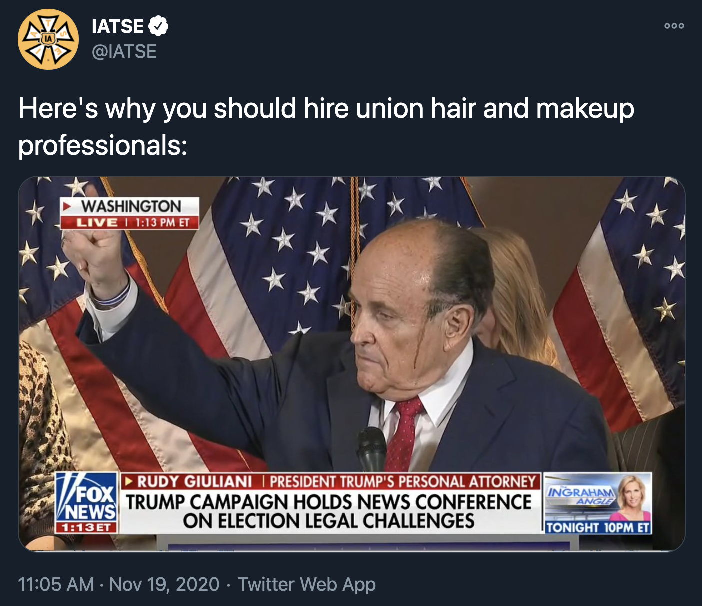 Here's why you should hire union hair and makeup professionals: | Rudy ...