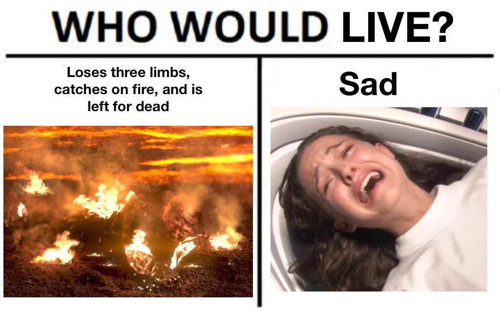 -visible sadness on padme- | /r/PrequelMemes | Dies of Big Sad | Know ...