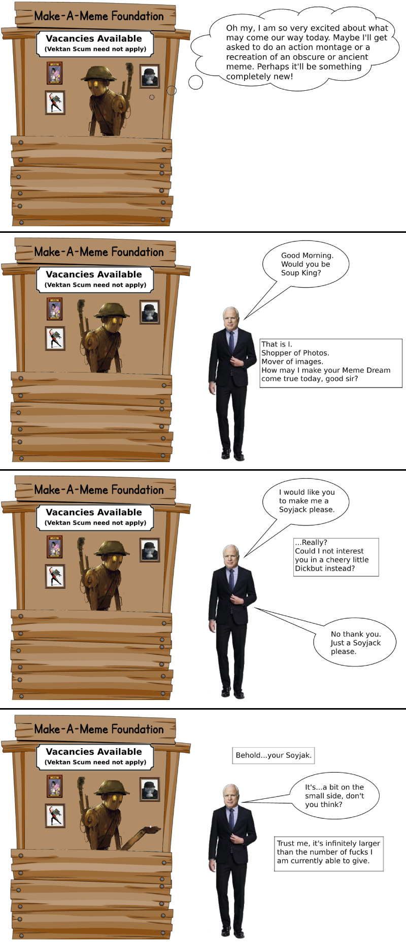 Make-A-Meme Foundation: Mohn's Request | Know Your Meme | Know Your Meme