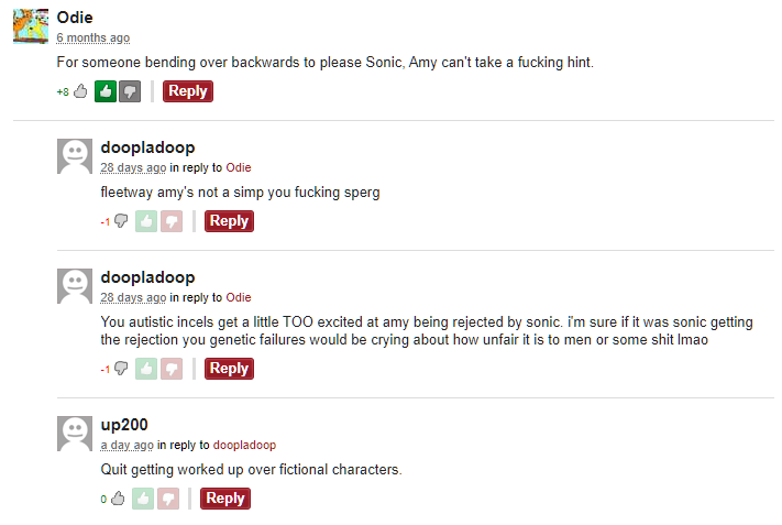 "Fleetway Amy is not a simp you sperg" | Know Your Meme | Know Your Meme