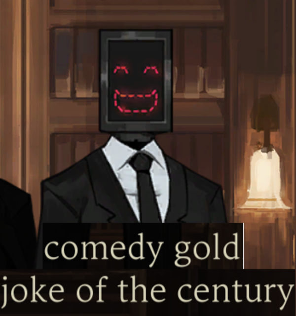 Comedy gold joke of the century | Library Of Ruina | Know Your Meme