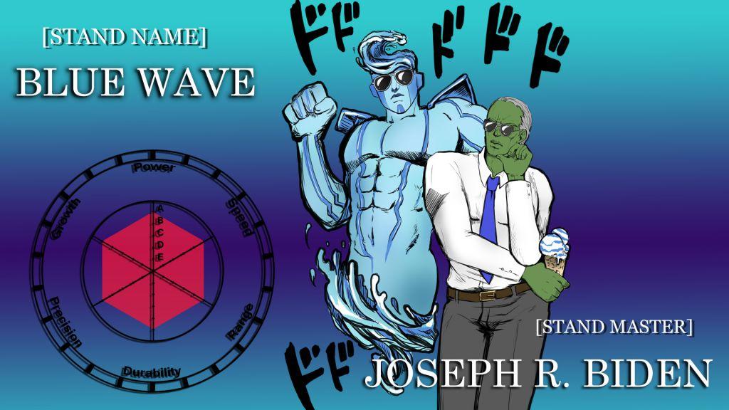 Stand stat screen | Jojo Biden Pepe | Know Your Meme