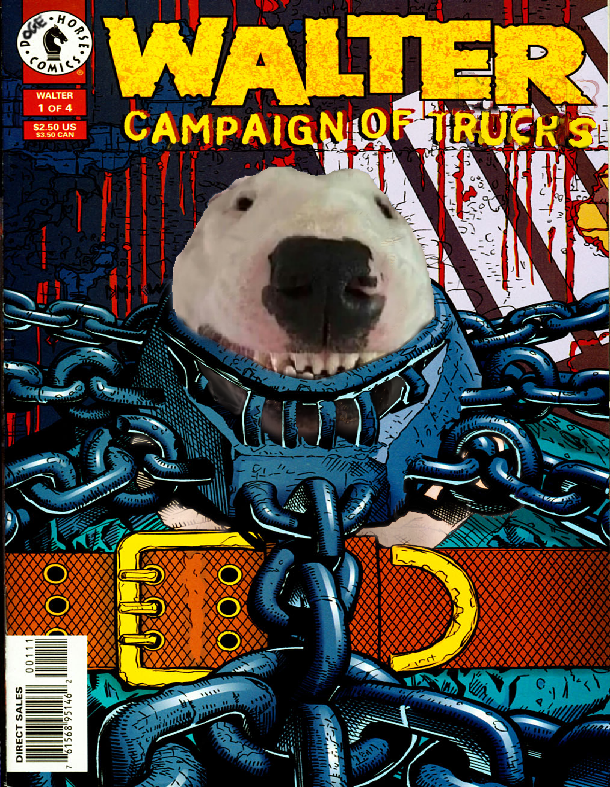 Walter the Dog as Walter from the Mask 2 | Nelson the Bull Terrier ...