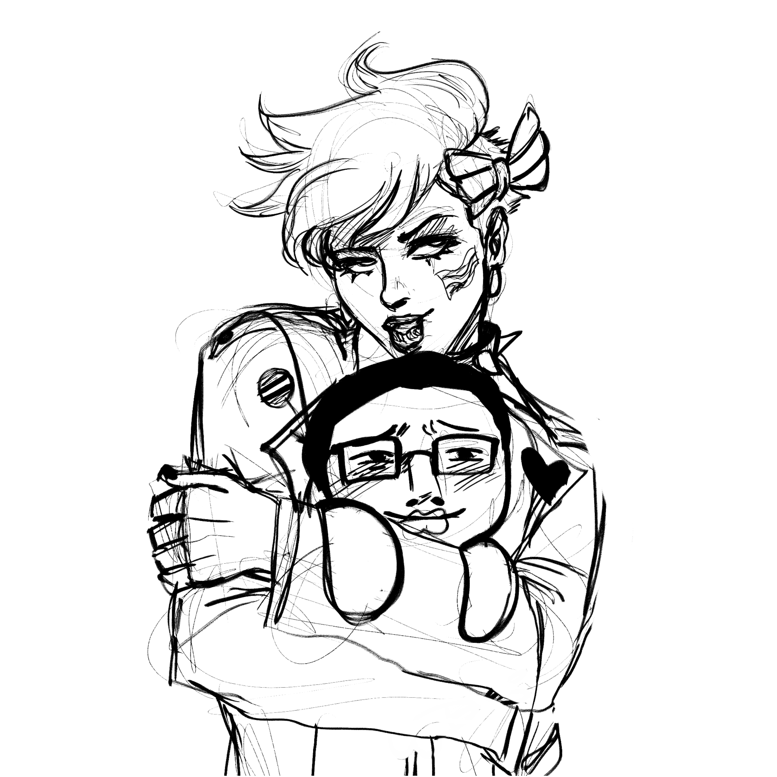 Enbie & Chud | Pink-haired Enbie | Know Your Meme