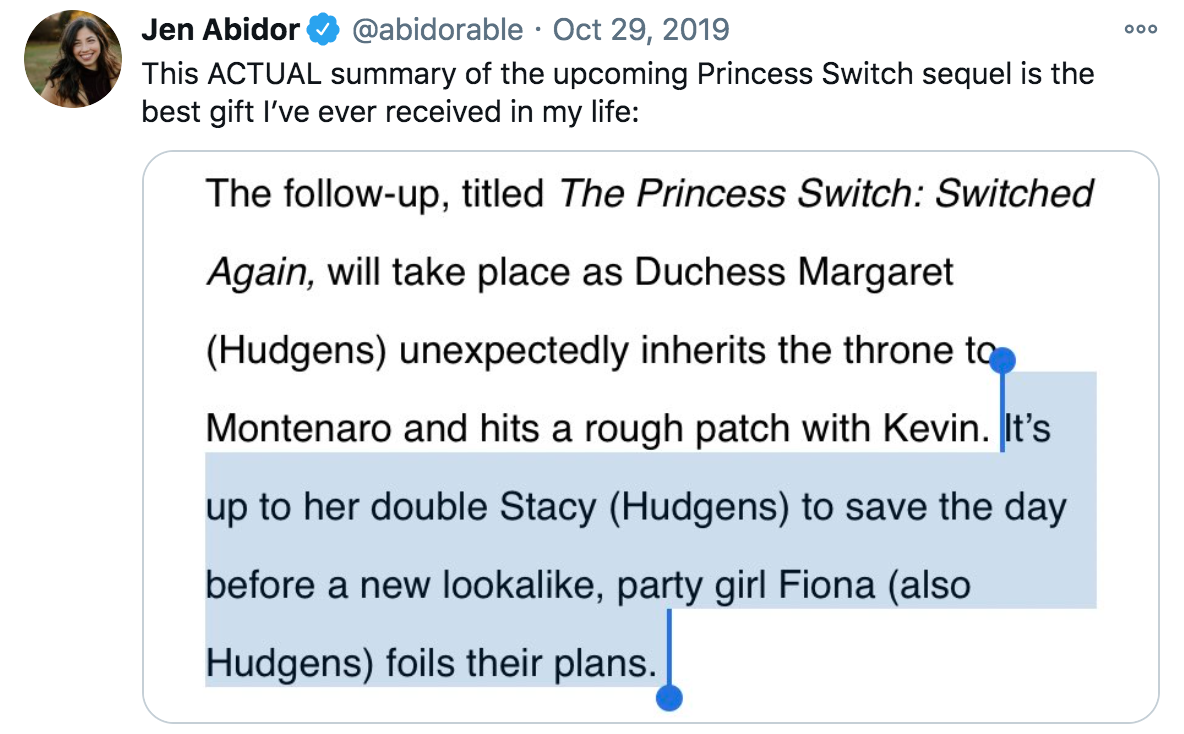 Best Gift | The Princess Switch | Know Your Meme