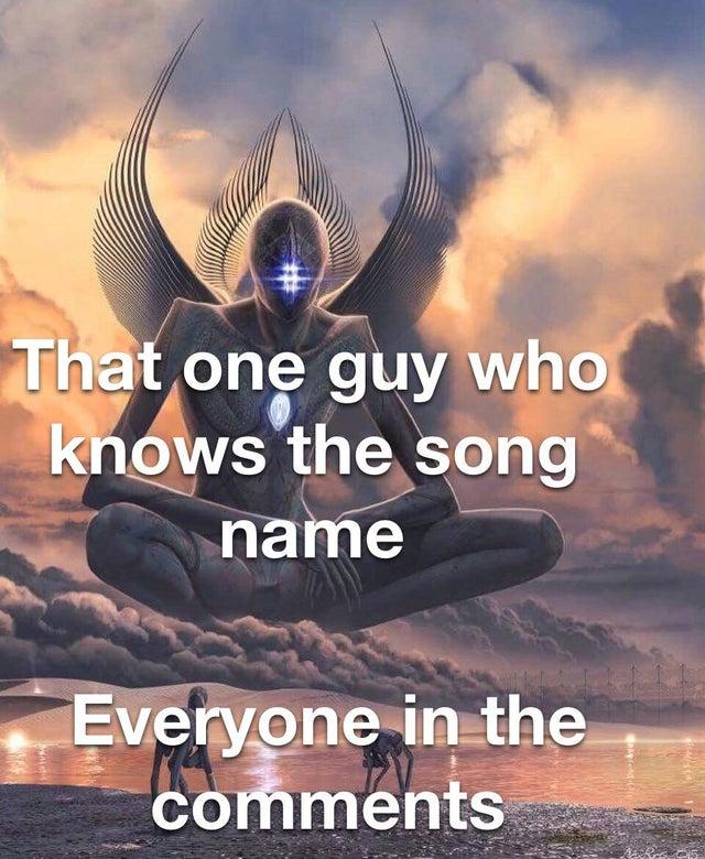 Song In The Comments | Alien God Looks Down at Lower Beings | Know Your ...