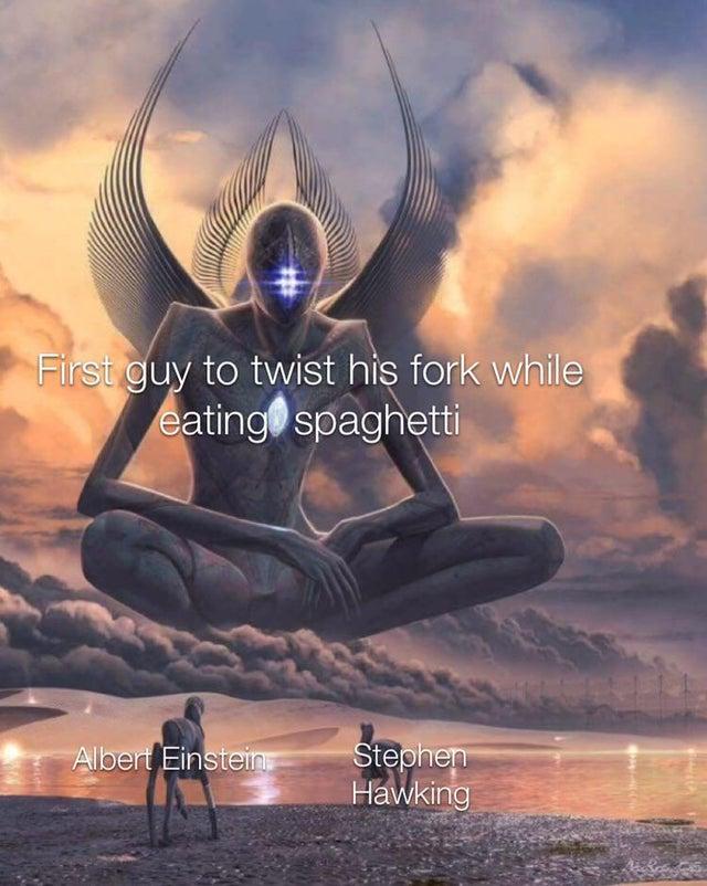Spaghetti | Alien God Looks Down at Lower Beings | Know Your Meme