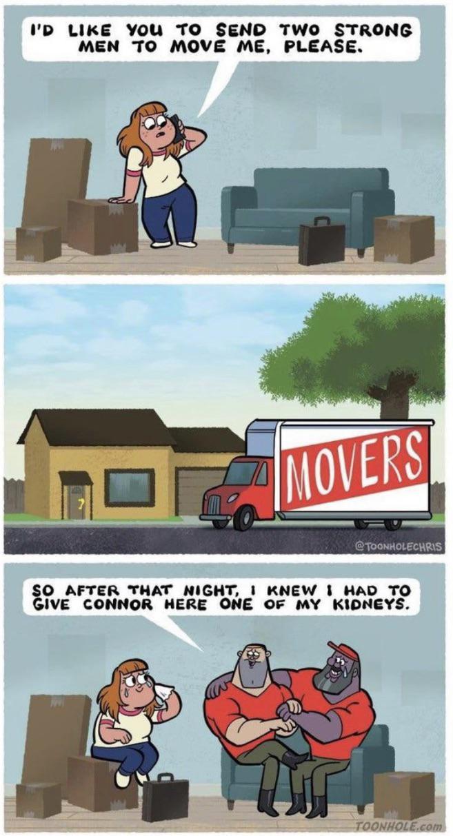 Ordering movers | /r/wholesomememes | Wholesome Memes | Know Your Meme