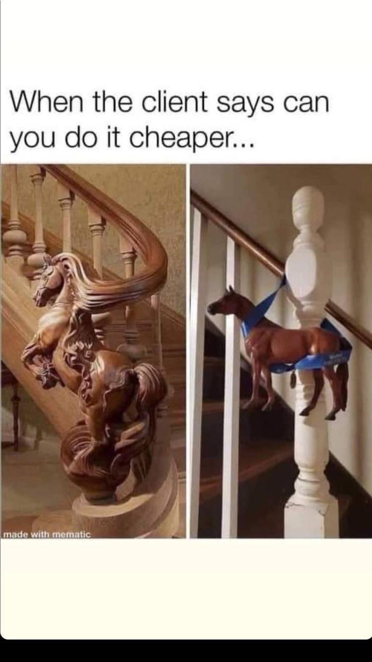 The client always knows best | /r/memes | Know Your Meme