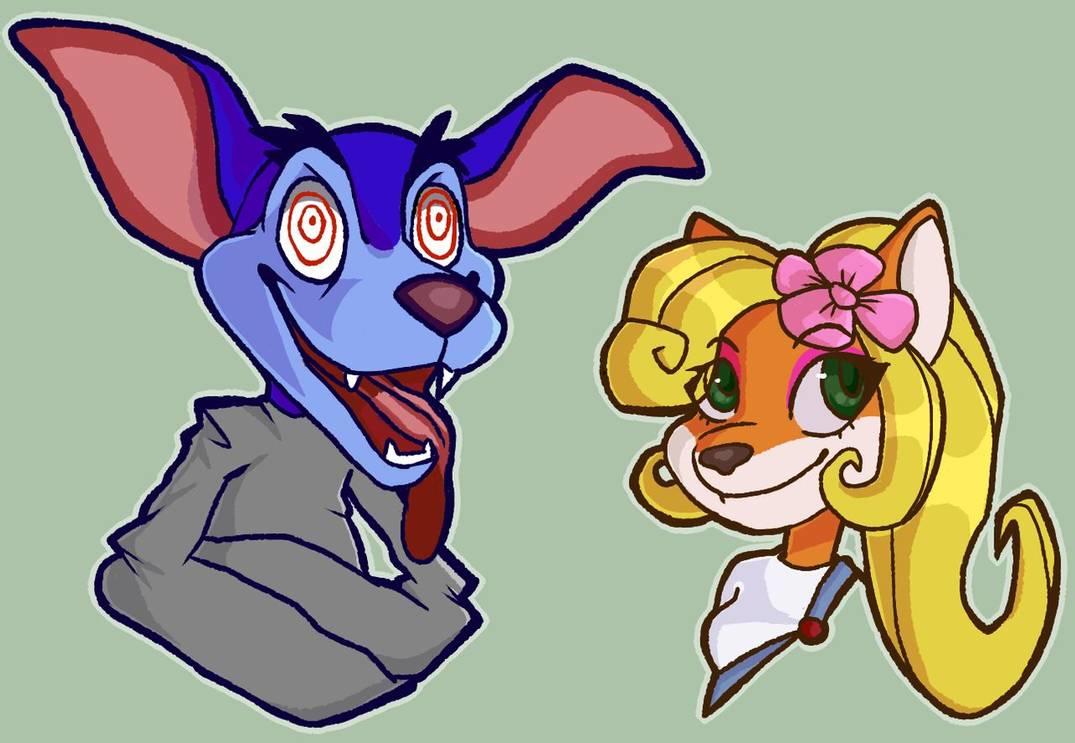 Ripper Roo and Coco Bandicoot - PSI-Blast | Crash Bandicoot | Know Your ...