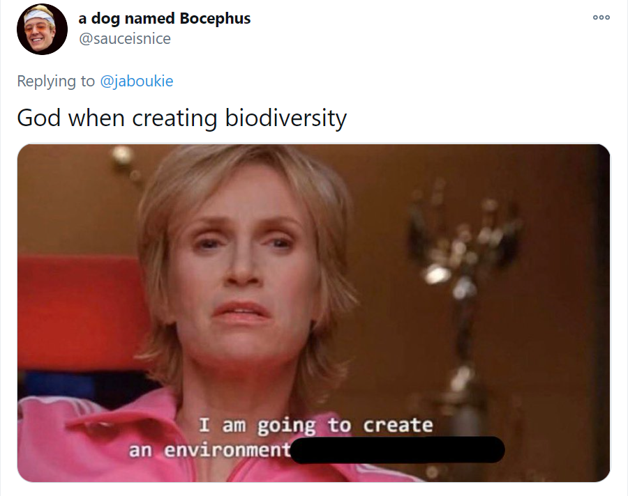 Biodiversity | I Am Going To Create An Environment That Is So Toxic ...