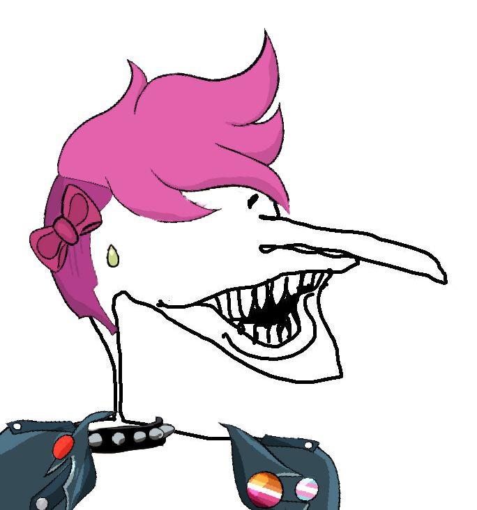 ses enbie | Pink-haired Enbie | Know Your Meme