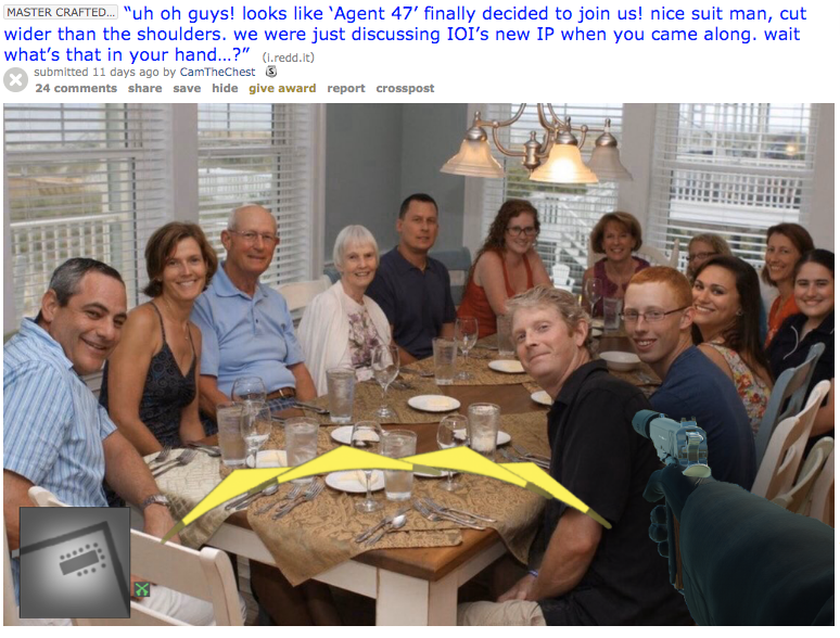 “uh oh guys! looks like ‘Agent 47’ finally decided to join us! nice ...