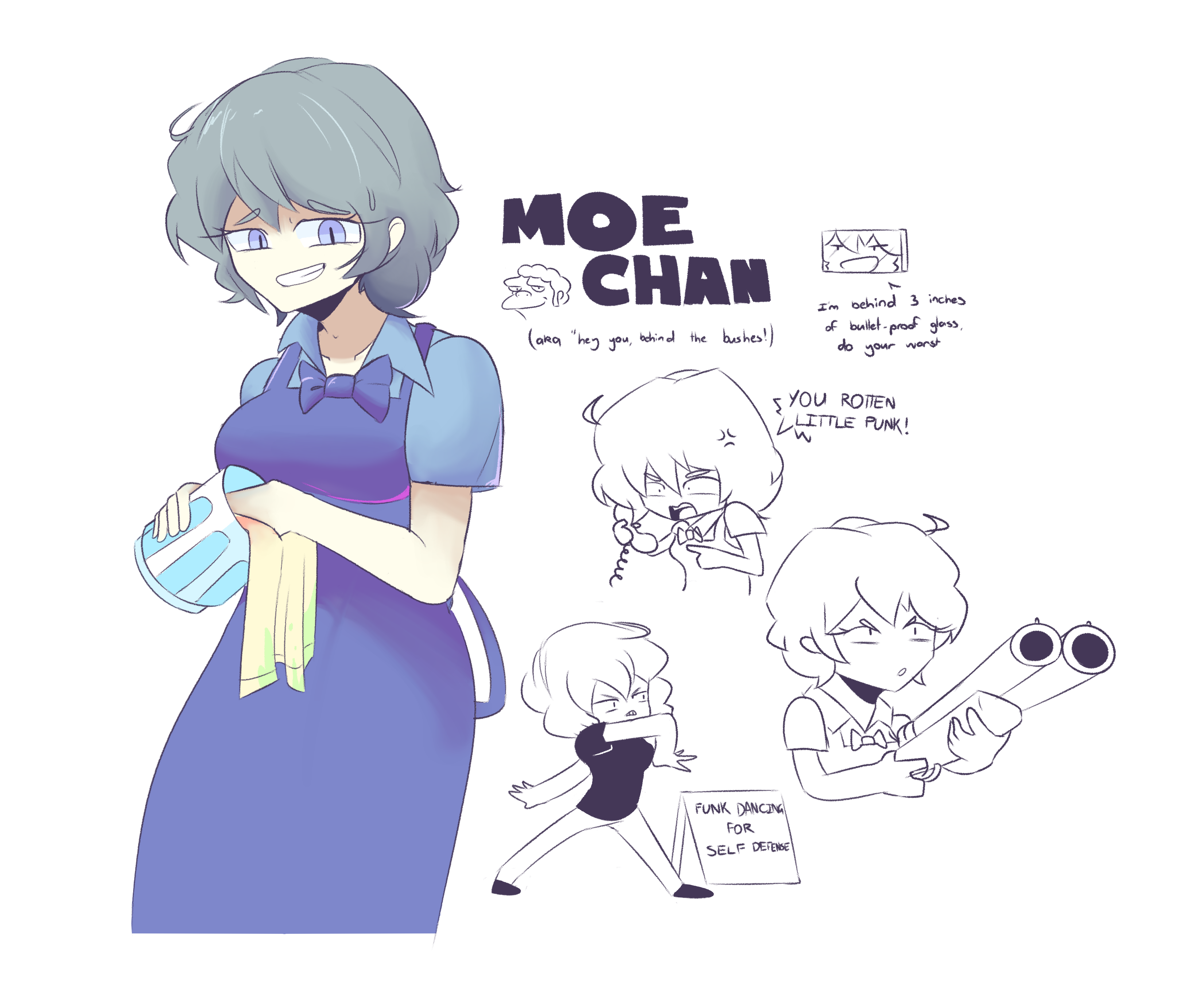 Moe Chan | The Simpsons | Know Your Meme