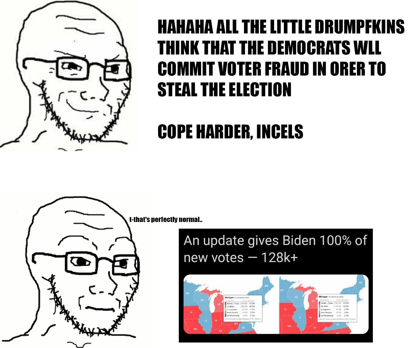 soyjak (election) | Soy Boy Face / Soyjak | Know Your Meme