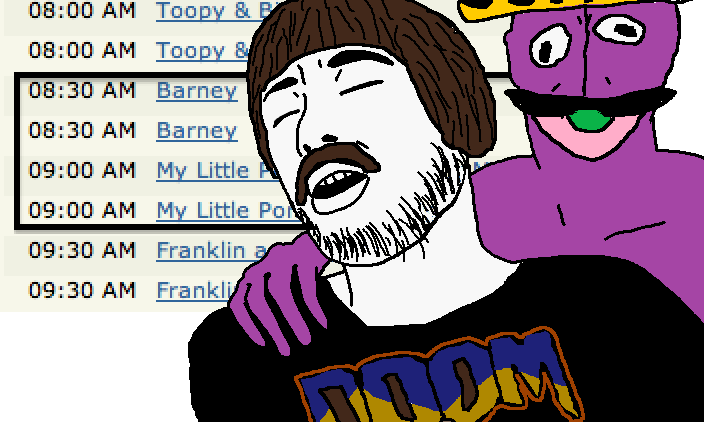 The cloppening | Barneyfag (Lee Goldson) | Know Your Meme