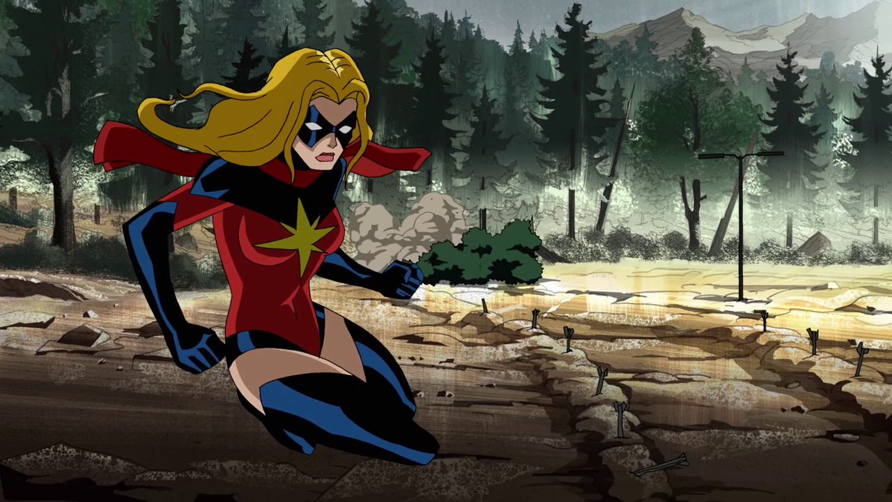Classic Ms. Marvel in The Avengers: Earth's Mightiest Heroes | Marvel ...