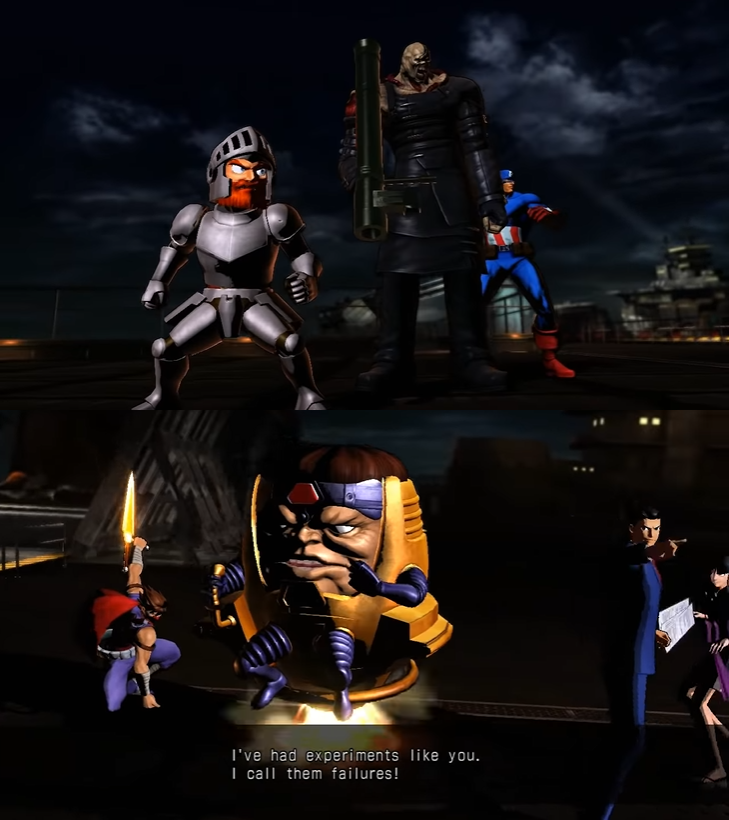 MODOK vs. Nemesis | Marvel vs. Capcom | Know Your Meme