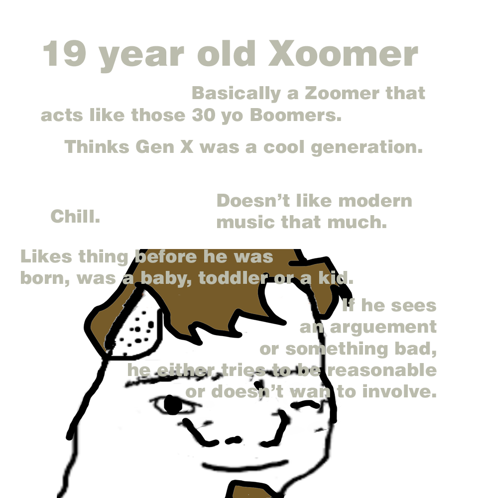 19 Year Old Xoomer | Oomer Wojaks | Know Your Meme