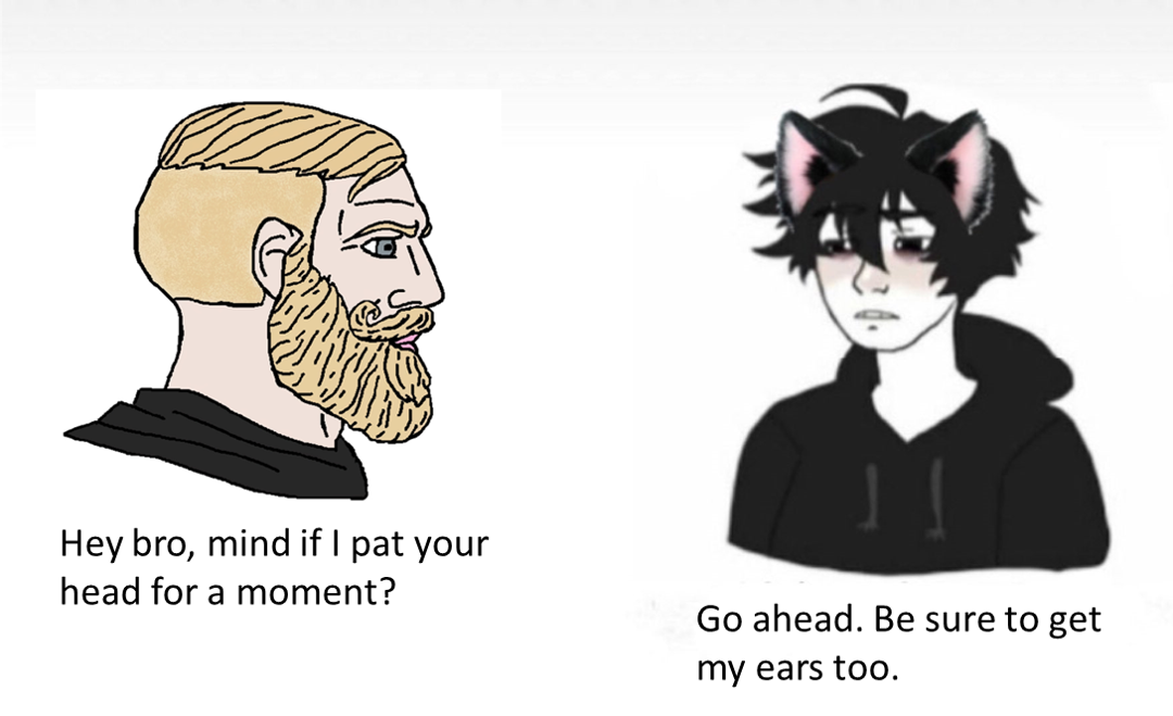 chad pat twinkjak (catboy) | Wojak Comics | Know Your Meme
